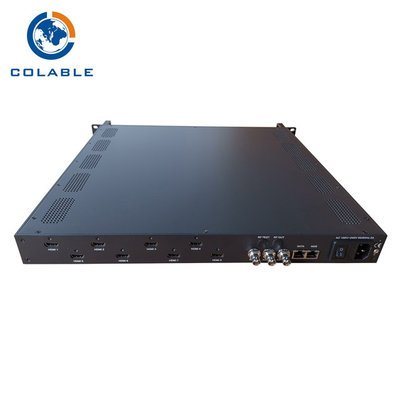 Fujitsu Chip Digital Satellite TV 8 Channel HDMI H.264 Encoder Digital CATV IPTV COL5181D supplier