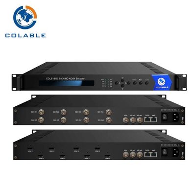 Fujitsu Chip Digital Satellite TV 8 Channel HDMI H.264 Encoder Digital CATV IPTV COL5181D supplier
