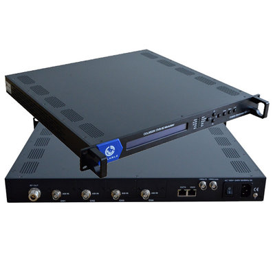 4 Channel Digital Modulator QPSK Modulator Biss Decryption Satellite TV DVB-S2 Modulator supplier