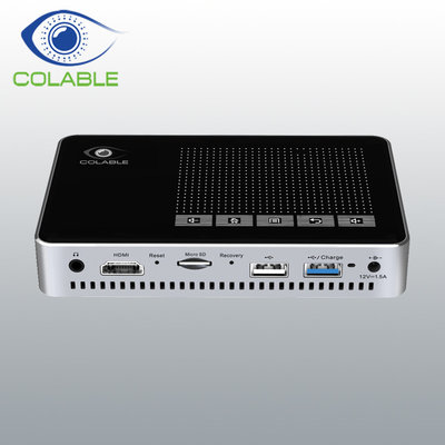 Portable LED Video Projector HD Smart Projector for Home Theater System supplier