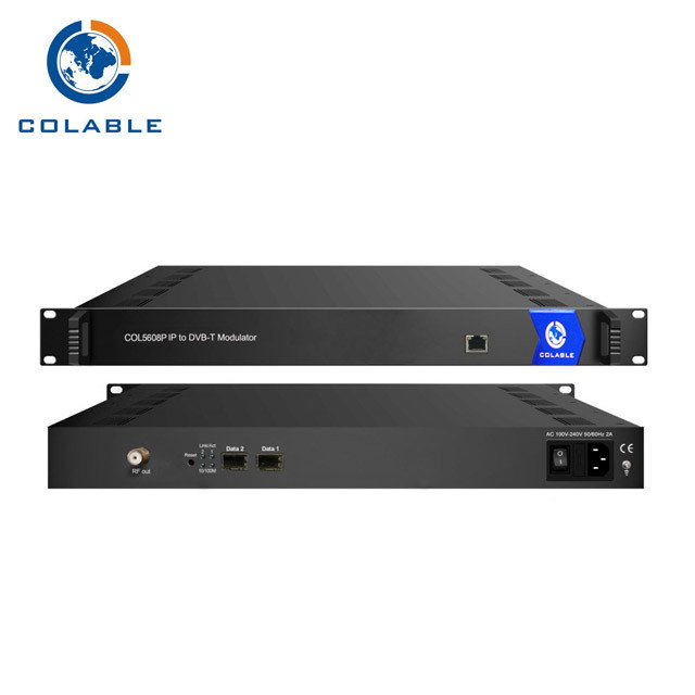 50 - 960 Mhz TV IP To RF Modulator Digital 8 Channel DVB T RF Modulator supplier