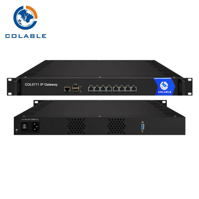 IP Protocol Converter Gateway , HTTP HLS RTSP UDP RTMP Dvb To Ip Gateway supplier