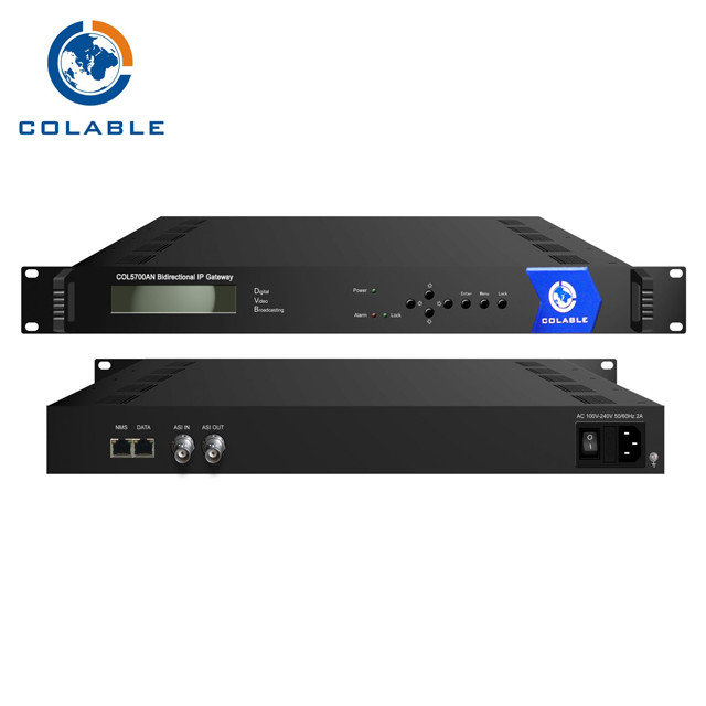 Bidirectional DVB IP Gateway ASI To IP /  IP To ASI For DTV Headend Support PCR Adjusting supplier
