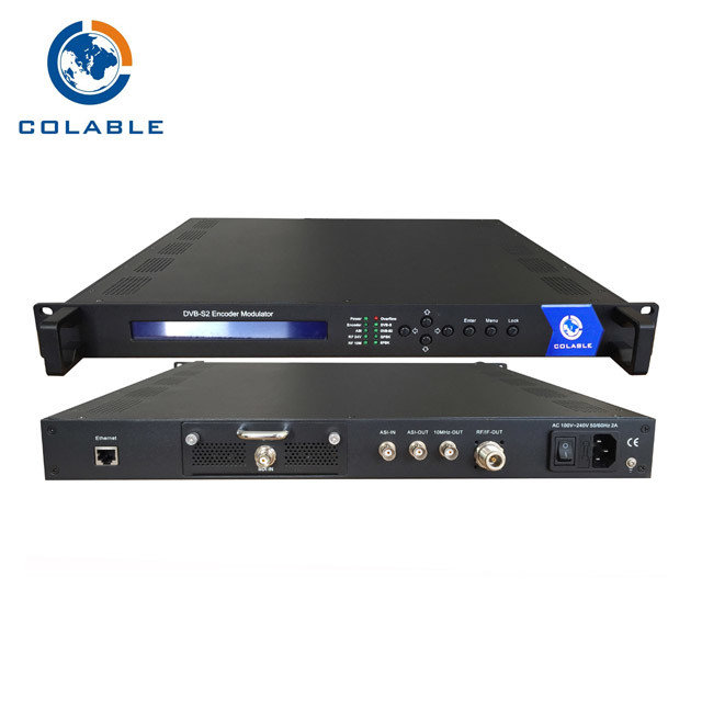 Digital Tv Encoder Modulator , SD HD SDI To DVB S2 Encodulator COL5011U supplier