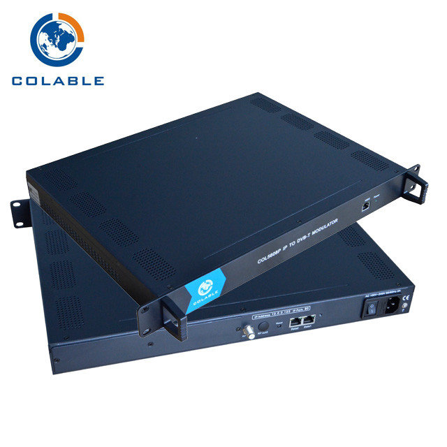 Hotel TV Solution IP To DVB T Modulator With QPSK 16QAM 64QAM Constellation COL5608P supplier