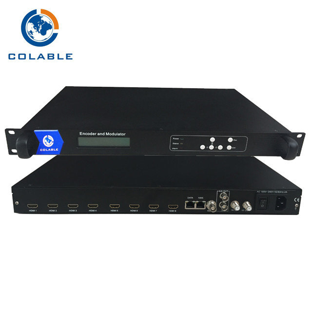 HDMI To ATSC - T HD Encoder Modulator MPEG - 4 Video Encoding For DTV FTA System supplier