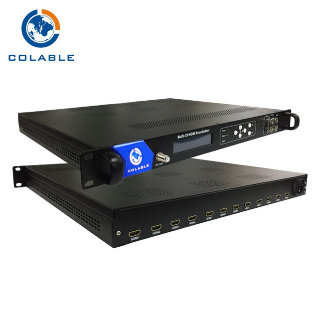 HDMI To ATSC H 264 HD Encoder Modulator For DTV DVB Headend COL5011H supplier
