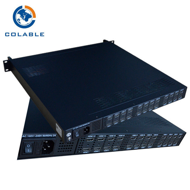 Max 24 Channel HD To DVB T Encoder Modulator With Multiplexer COL5011U - NH1 supplier