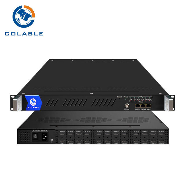 24 Channel Over IP Video Encoder Full HD H.264 Video Encoding COL5181H supplier