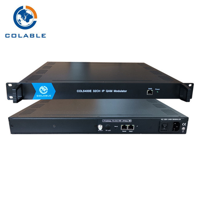 32 Channel Hd Qam Modulator With 16QAM 64QAM 32QAM 128QAM 256QAM Modulation supplier