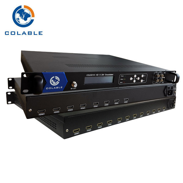 HDMI To DVB - T HD Encoder Modulator Over Coaxial Cable Digital TV Encoder Modulator supplier