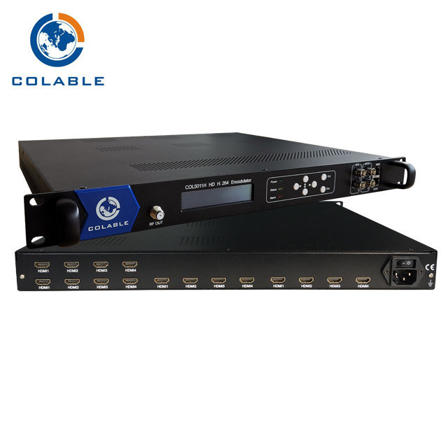 12 Channel HD Video Modulator HDMI To ISDB - T Encoder Modulator COL5011H supplier
