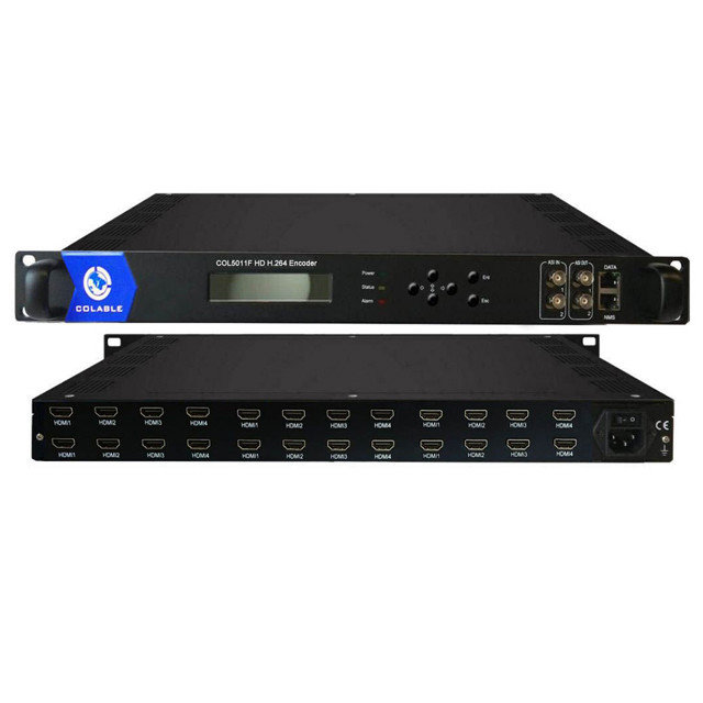 24 Channels Ip Video Encoder Video Streaming Hardware H.264 IPTV Encoder COL5011F supplier