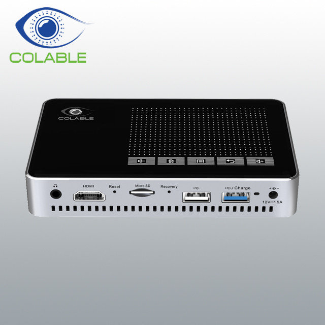 Portable LED Video Projector HD Smart Projector for Home Theater System supplier