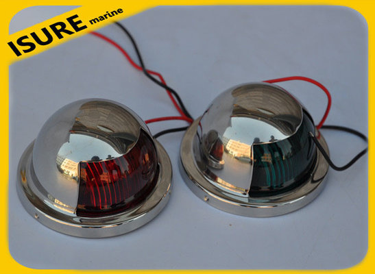 12V boat light starboard&port light stainless steel FOR Boat/Yatch/Ship/marine fittings