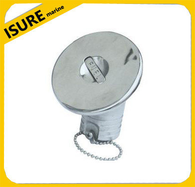 MARINE BOAT STAINLESS STEEL DECK FILLER LIFTUP INCLINED