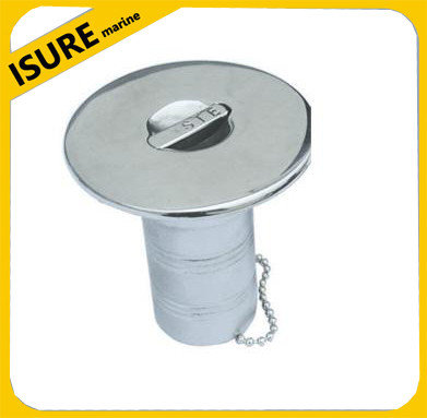 Marine Boat 316 deck filler liftup right stainless steel from China Supplier ISURE MARINE