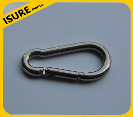 Ring Shape Carabiner Spring Snap Key Chain Clip Hook