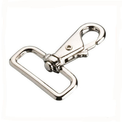 Trigger Snap Hook in Nickel Plated Zinc Die Cast