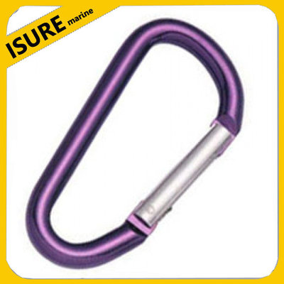 Aluminum Carabiner Camp Snap Hook Keychain Hiking Outdoor Climb