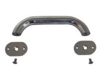 Stainless Steel Boat Polished Oval Boat Grab Handle Oval Handrail