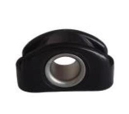 MARINE STAINLESS LINED STANCHION MOUNTED FURLING LINE FAIRLEAD