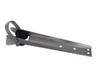 Anchor Roller Polished Stainless Self Launching Pivoting Delta Fluke Danforth