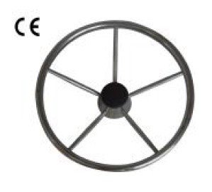 STAINLESS STEEL WHEELW/FINGER GRIPS 5-SPOKE