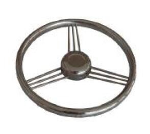 Boat Stainless Steel steering wheel 3 spoke