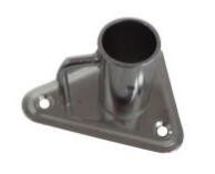 Stainless Steel Stanchion Socket for  Boat/Marine/Sailing