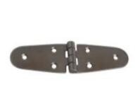 Stainless Steel FLUSH MOUNT ROUND SIDE HINGE