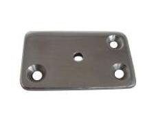 STAINELSS STEEL 3 HOLES REC. WELDING BASE