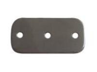 STAINELSS STEEL 2 HOLES REC. WELDING BASE