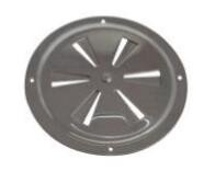Stainless steel  round adjustable butterfly vent ventilator