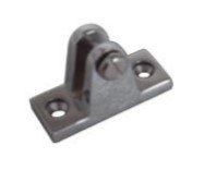 Boat / Marine Stainless Steel Bimini Angled Base Deck Hinge