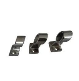 Stainless Steel Boat Hand Rail 60 Degree Center Stanchion For Pipe