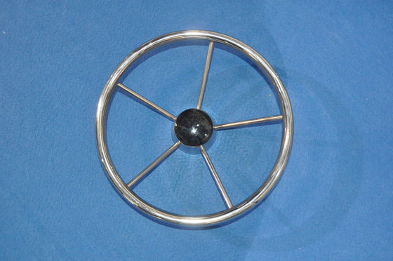 boat steering wheel stainless steel 5 spoke