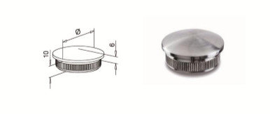 stainless steel tapered end cap/stainless steel tapered end cap that used for building/tapered end cap
