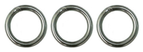 Welded Ring Stainless Steel O Round Ring Marine Shade Sail Boat