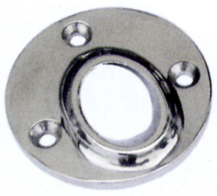 NEW 60 Degree Round Base  Weldable Stainless Steel  Boat/Marine