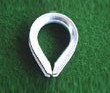 304 Stainless Galvanized Wire Cable Rope Thimble Winch Wire Loop