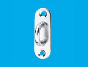 Stainless Steel oval Eye Plate with Stainless Steel Screws FREE