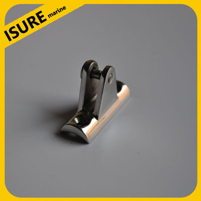 Stainless Steel Boat Bimini Top Fitting 90 Degree rail hinge