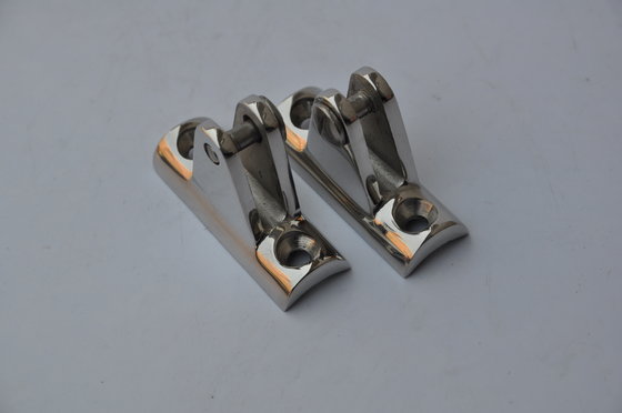Stainless Steel Boat Bimini Top Fitting 90 Degree rail hinge