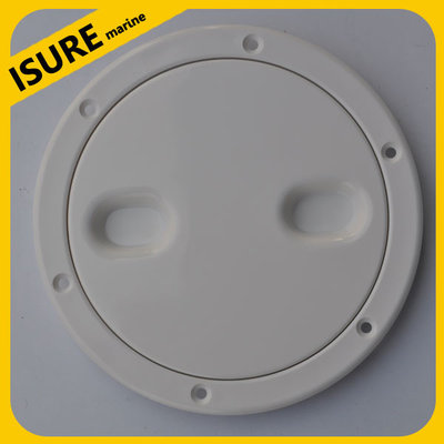 boat plastic deck plate/marine hardware/ Round Deck Plate
