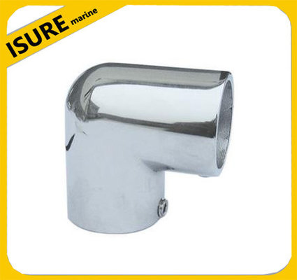 Boat Hand Rail Fitting 90 Degree- 1" Elbow -316 Marine Stainless Steel