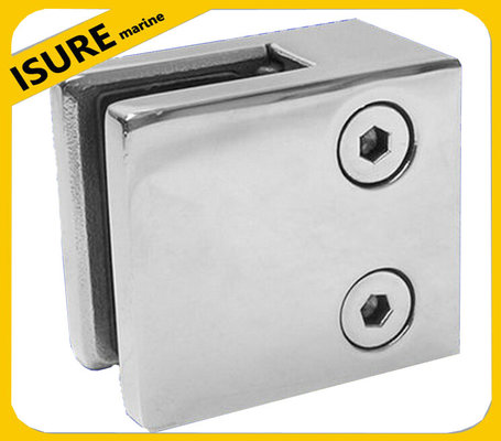 Top Quality Fair price Stainless Steel Radius Base Glass Clamp