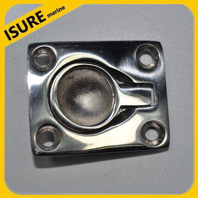 Boat Stainless Steel Flush Lift Ring / Hatch Pull Handle