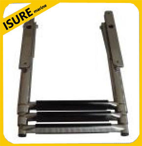 Under platform ladder stainless steel from China supplier ISURE MARINE