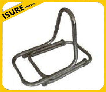 Marine Folding Stainless Steel Boat Ladder - Undermount Platform Mount Telescoping